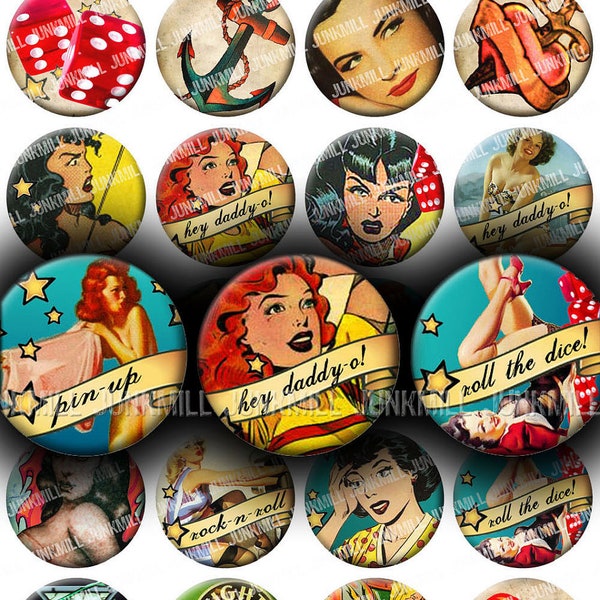 Pin Ups - Etsy