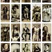 HUMAN ODDITIES - Digital Printable Collage Sheet - 1" X 2" Domino Tiles ...