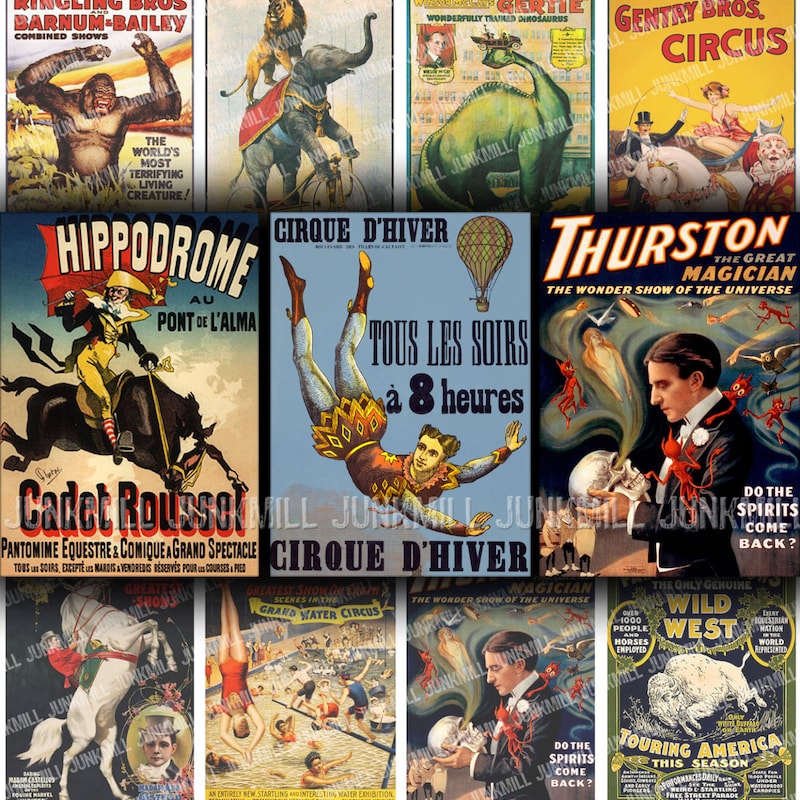 The French Circus - Etsy