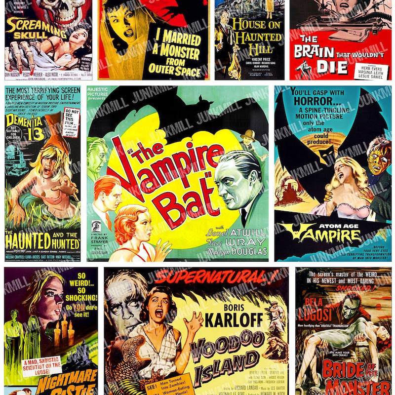 Horror Posters - Etsy UK