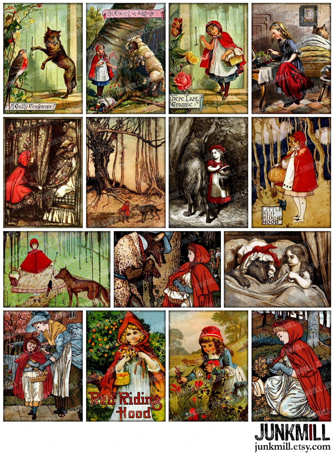 Little Red Riding Hood Brothers Grimm