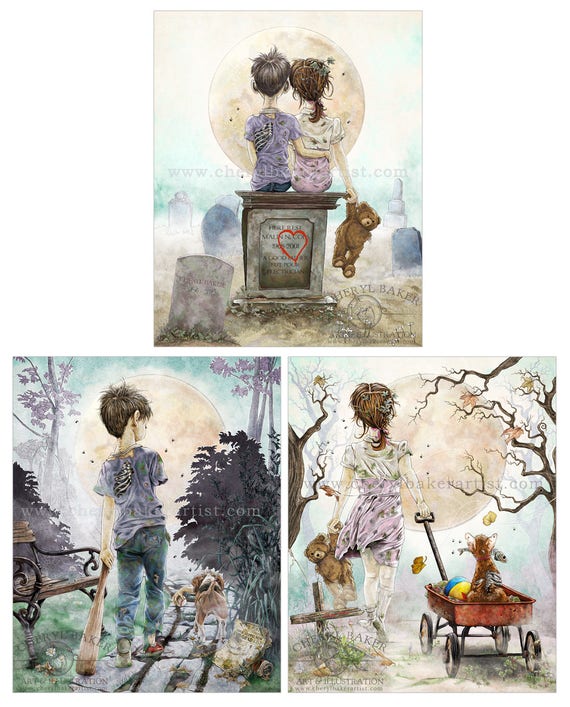 Cute Zombie Love Drawings