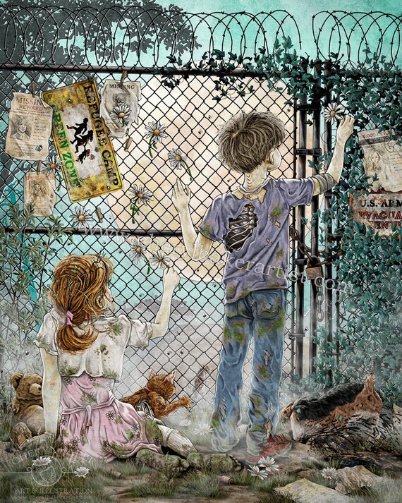 Zombie Love Drawings