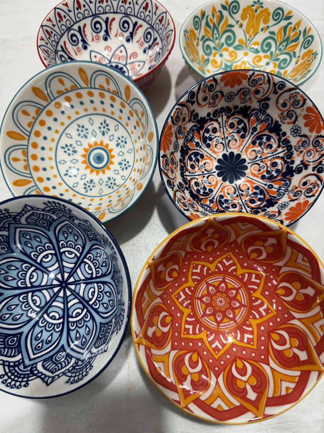 Color Handmade Ceramic Bowl,cute Pottery Bowl, Embossed Bowl, Reliefing ...