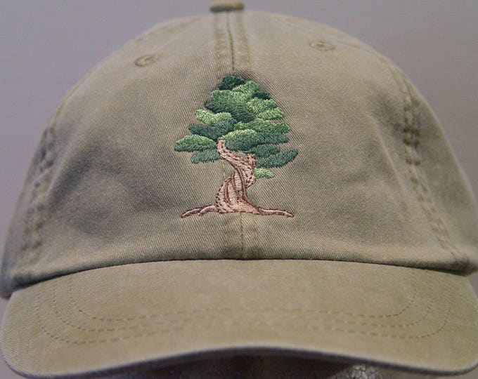 BONSAI ORNAMENTAL TREE Hat One Embroidered Men Women Wildlife Cap Price ...