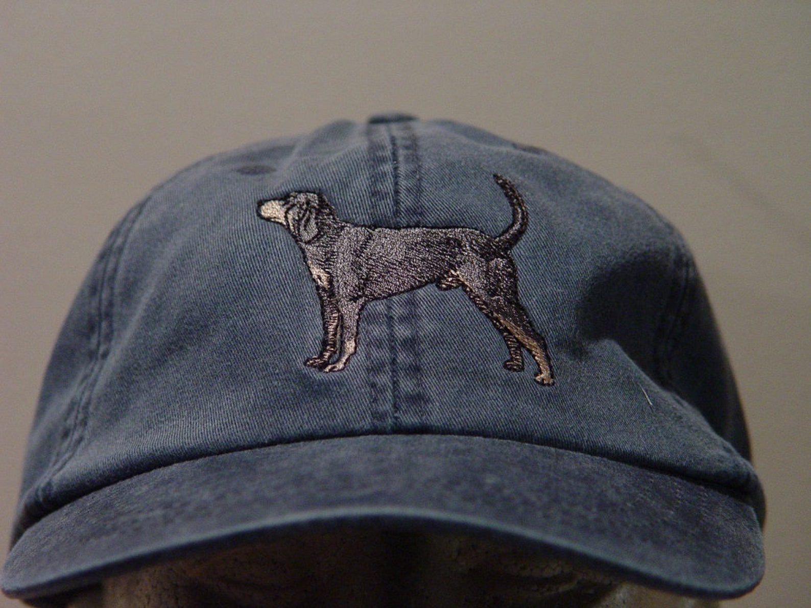 COONHOUND BLACK TAN Dog Hat - Embroidered Men Women Baseball Cap ...