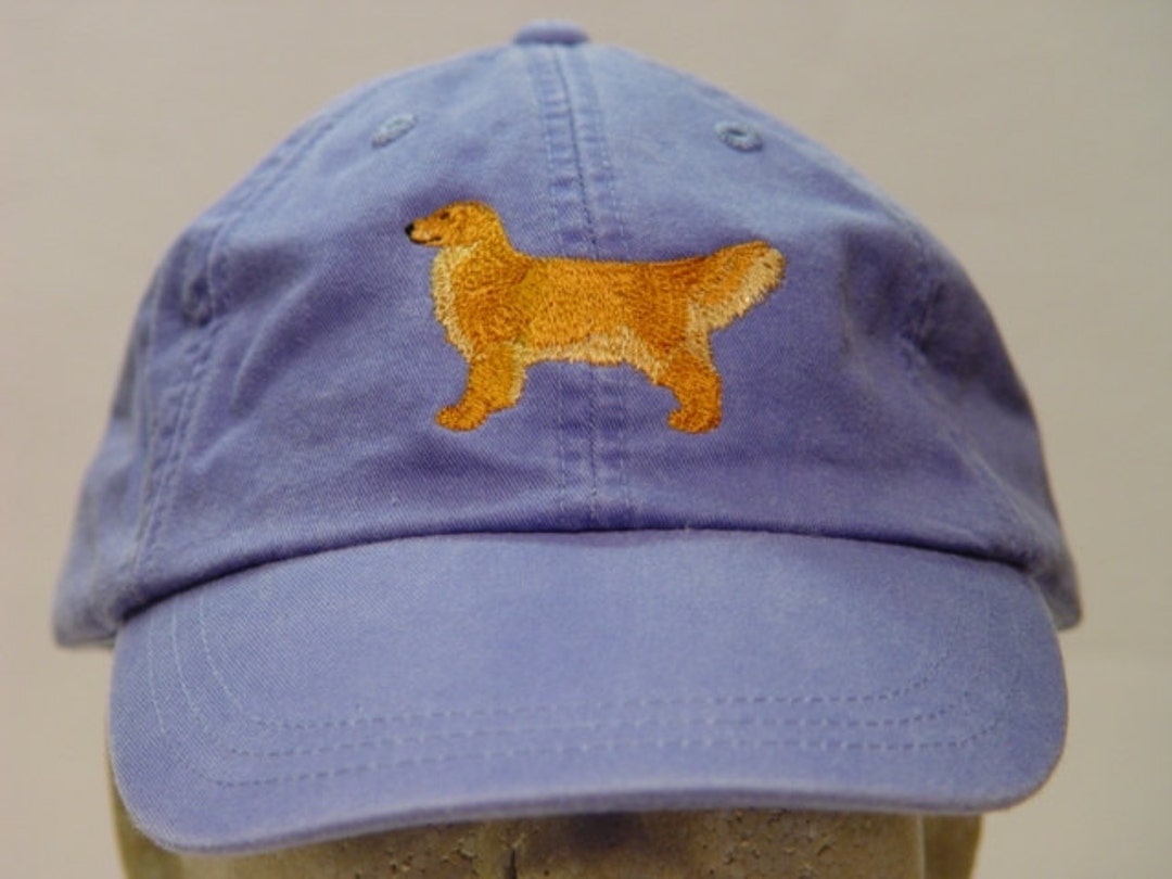 GOLDEN RETRIEVER DOG Hat - One Embroidered Men Women Baseball Cap ...