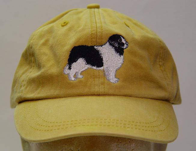 LANDSEER NEWFOUNDLAND DOG Hat - Embroidered Men Women Baseball Cap ...
