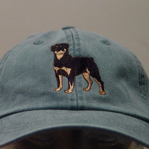 ROTTWEILER DOG HAT - One Embroidered Men Women Baseball Gift Cap ...