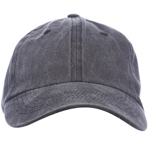 CHARCOAL HAT - One Women or Men Adams Baseball Cap - 24 Color Hats ...