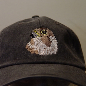 PEREGRINE FALCON Bird Hat - Embroidered Men Women Wildlife Cap - Price ...