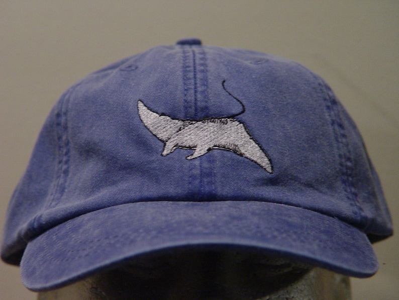 MANTA RAY Hat Embroidered Men Women Marine Wildlife Baseball | Etsy