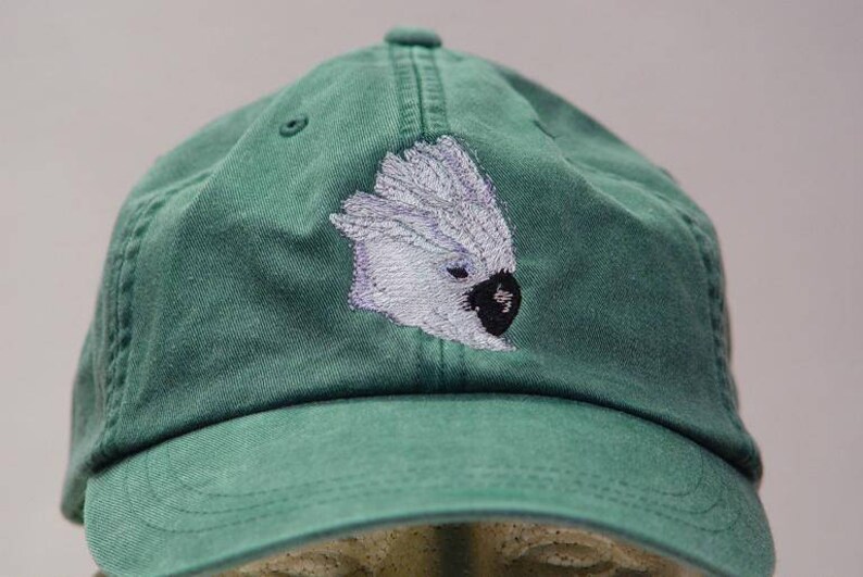 UMBRELLA COCKATOO BIRD Hat Embroidered Women Men Wildlife | Etsy