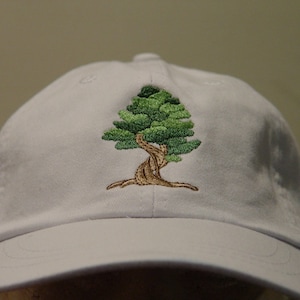 BONSAI ORNAMENTAL TREE Hat One Embroidered Men Women Wildlife Cap Price ...