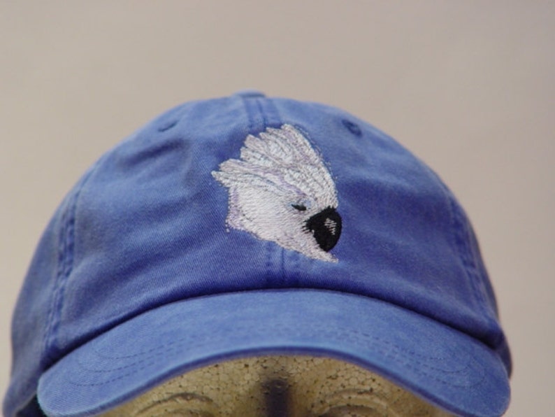UMBRELLA COCKATOO BIRD Hat Embroidered Women Men Wildlife | Etsy