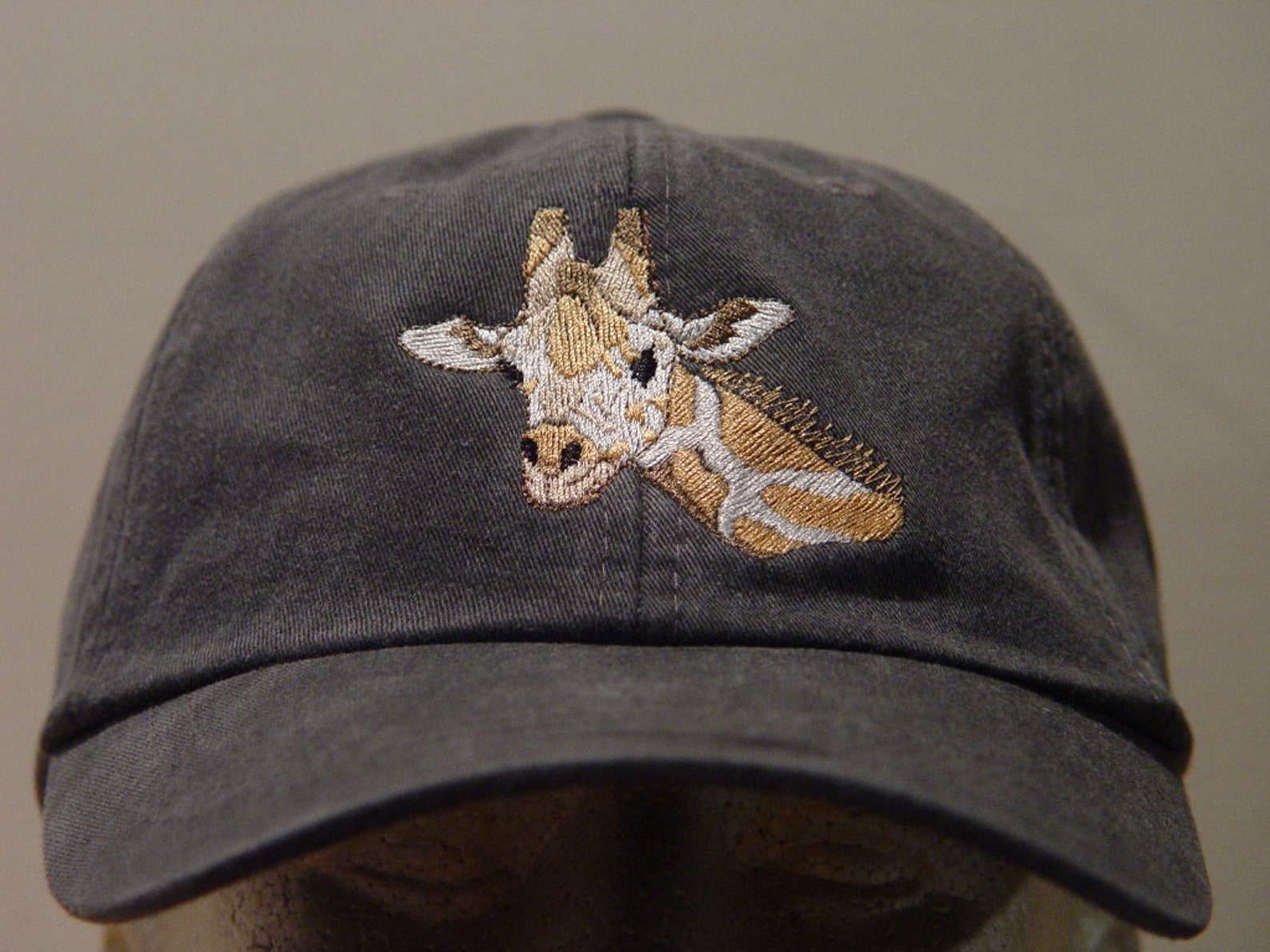 GIRAFFE HAT One Embroidered Men Women Wildlife Baseball Gift - Etsy