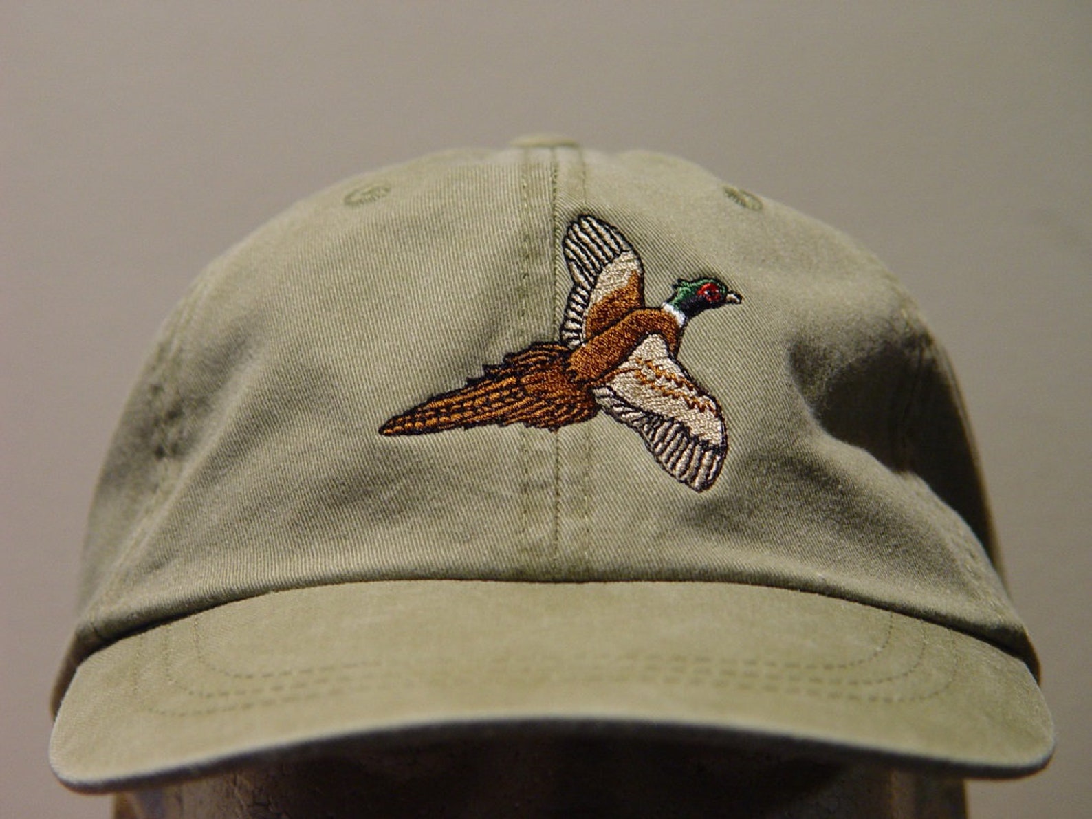 RING NECKED PHEASANT Bird Hat Embroidered Men Women Wildlife | Etsy