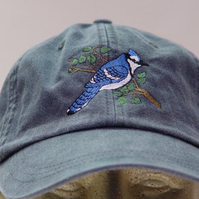 Embroidered Hat Birds - Etsy