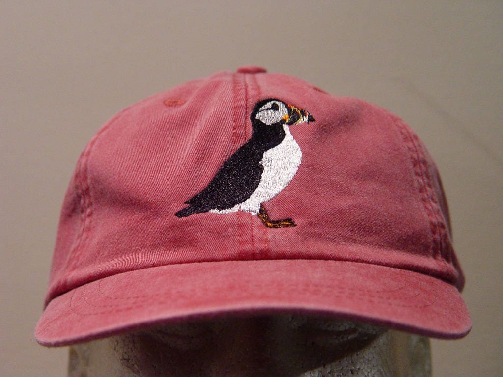 PUFFIN BIRD HAT One Embroidered Women Men Wildlife Baseball | Etsy