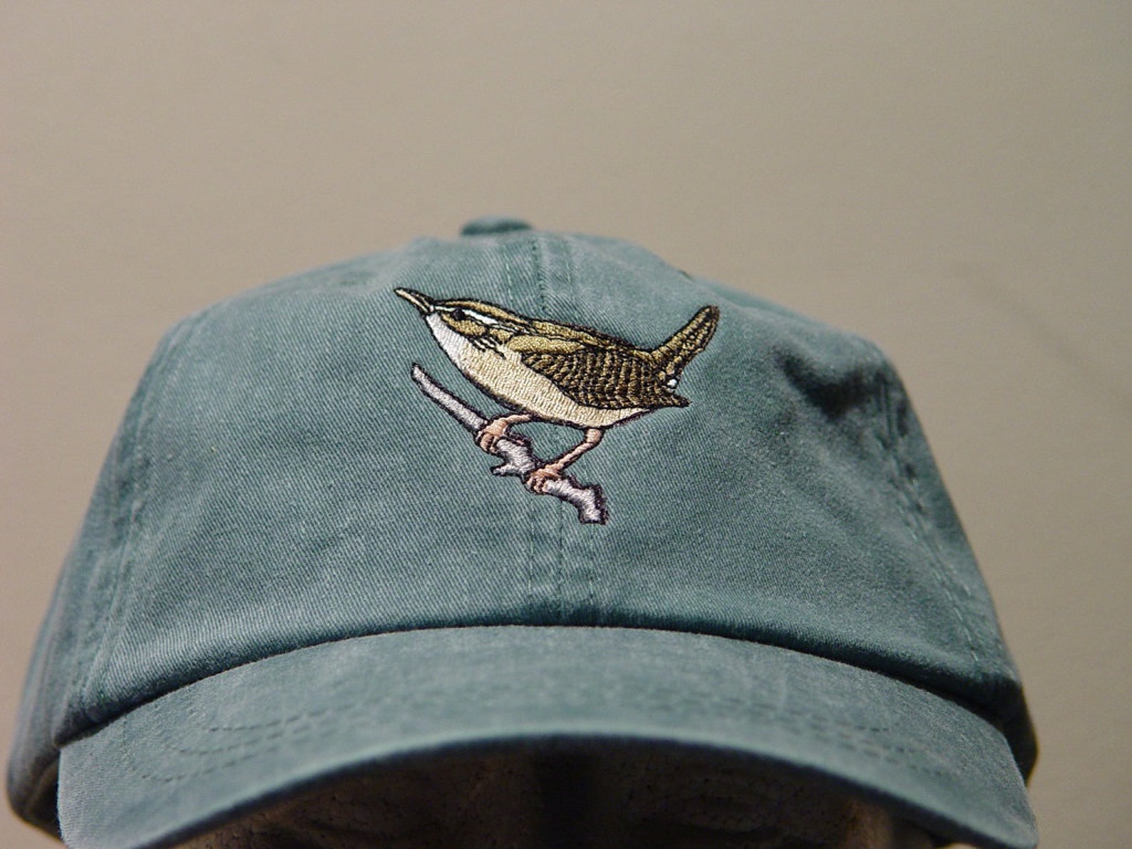 CAROLINA WREN State Bird Hat - Embroidered Men Women Wildlife Cap ...