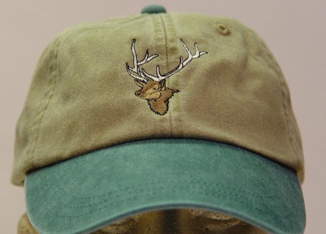 ELK WILDLIFE HAT - Embroidered Women Men Mom Dad Baseball Gift Cap ...