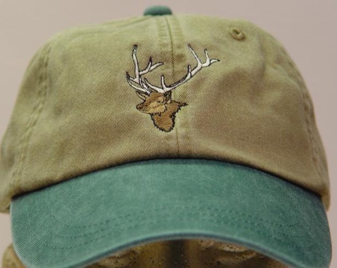 ELK WILDLIFE HAT Embroidered Women Men Mom Dad Baseball Gift Cap Price ...