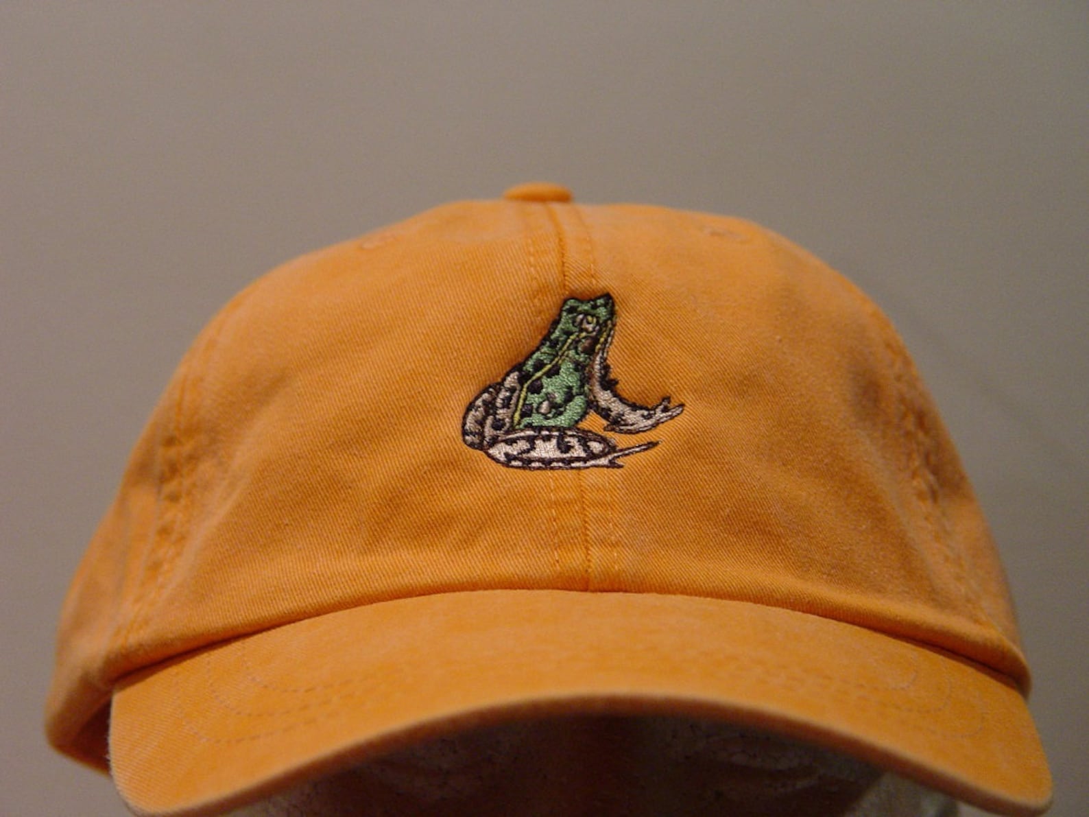FROG HAT Embroidered Women Men Mom Dad Wildlife Baseball Cap - Etsy ...