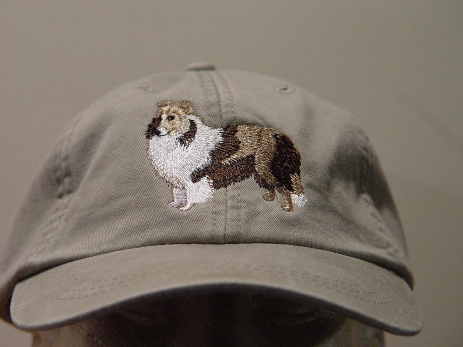 SHETLAND SHEEPDOG Hat One Embroidered Men Women Dog Baseball - Etsy