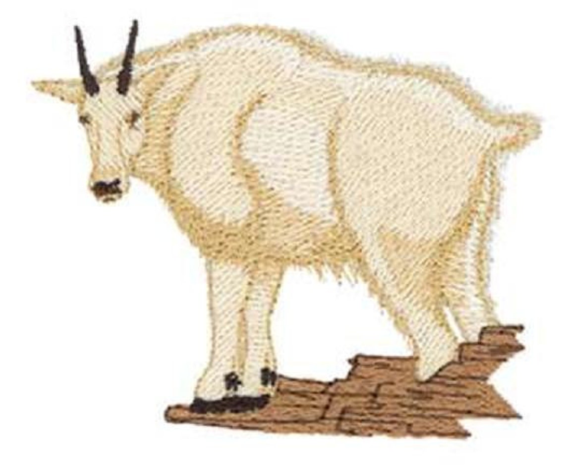 MOUNTAIN GOAT HAT Embroidered Men Women Wildlife Baseball - Etsy