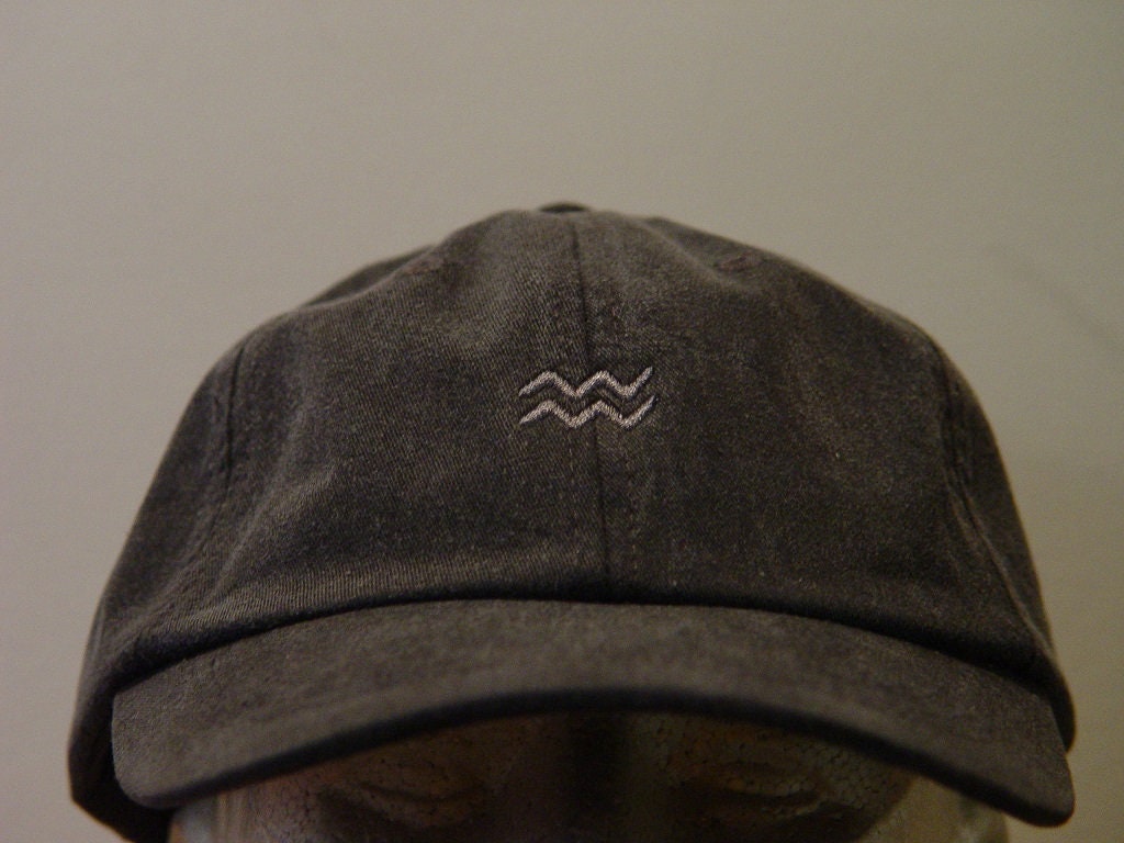AQUARIUS ZODIAC ASTROLOGY Hat Embroidered Astrological Adult Cap Price ...