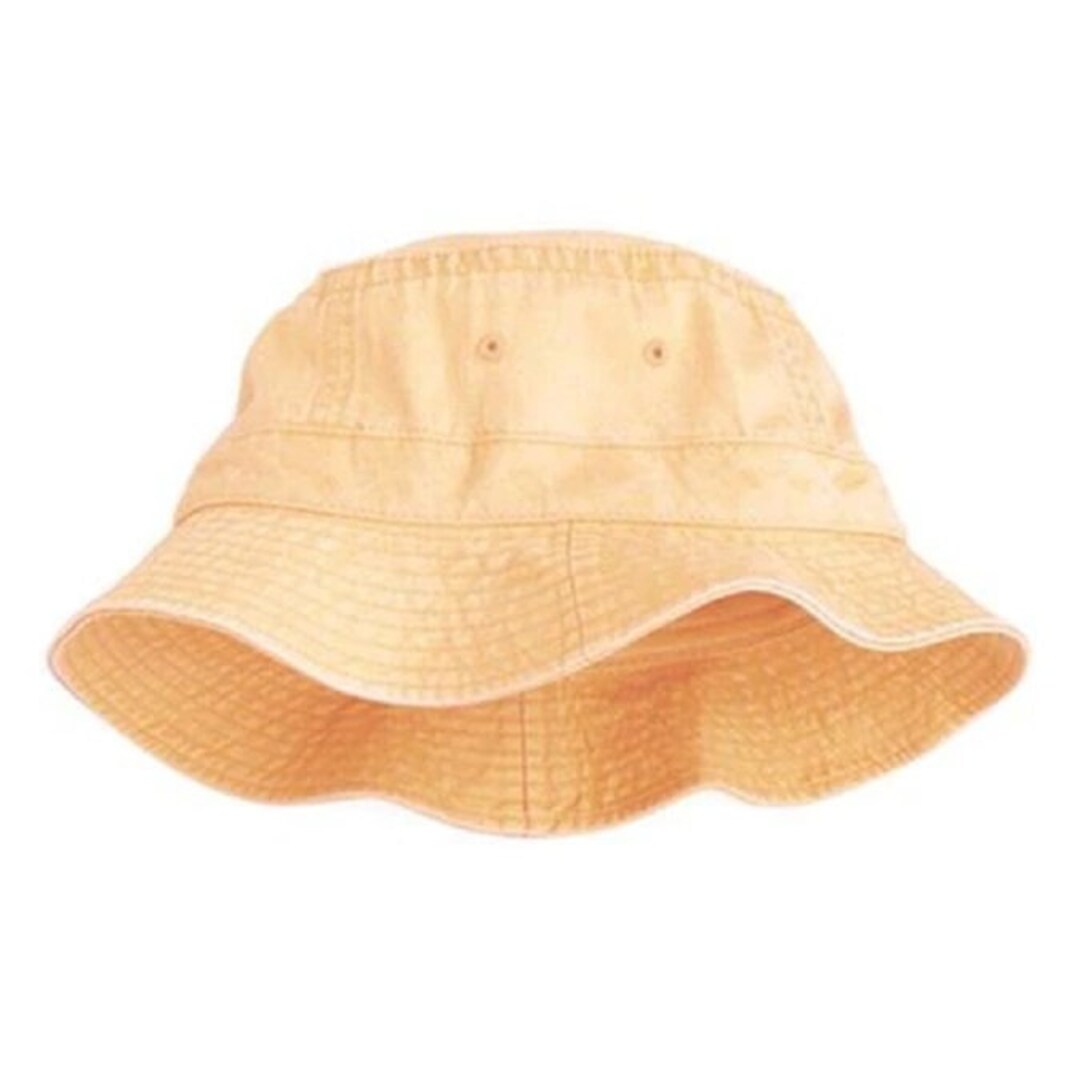 LIGHT PEACH XL Bucket Hat One Women Men Adams Casual Beach - Etsy