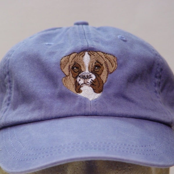 Boxer Dog Embroidery - Etsy