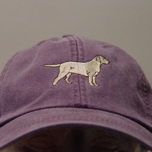Yellow Labrador Retriever Dog Hat - One Embroidered Men Women Cap Price ...
