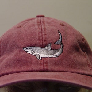 MAKO SHARK Baseball Hat - Embroidered Ocean Wildlife Men Women Cap ...