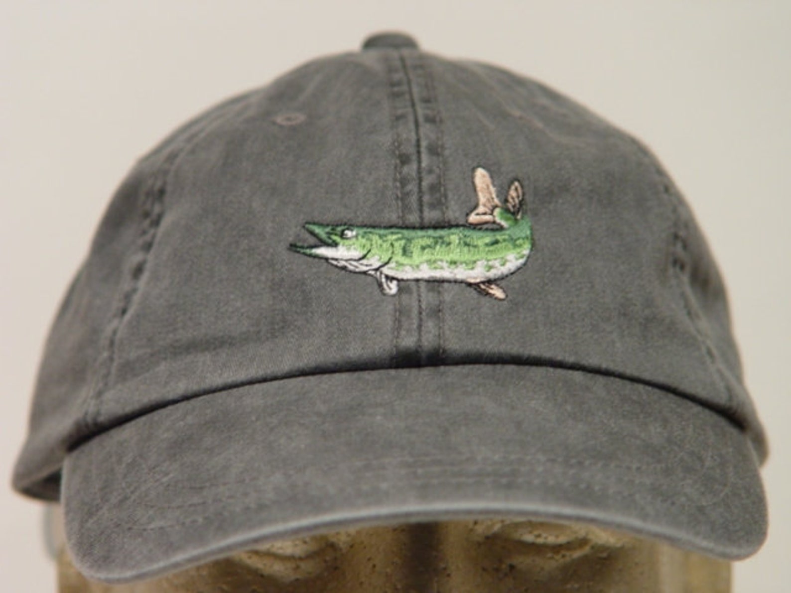 NORTHERN PIKE HAT - One Embroidered Men Women Fish Wildlife Cap - Price ...