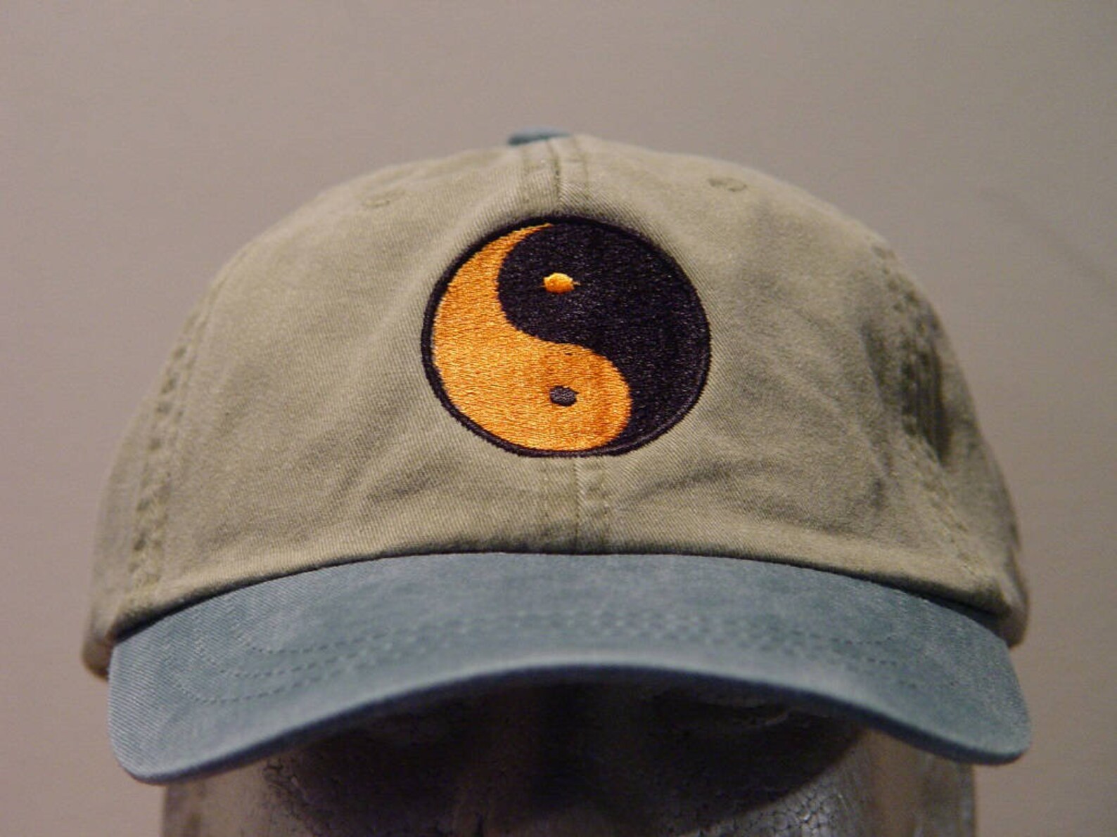 YIN YANG Symbol Hat Embroidered Chinese Philosophy Men Women | Etsy