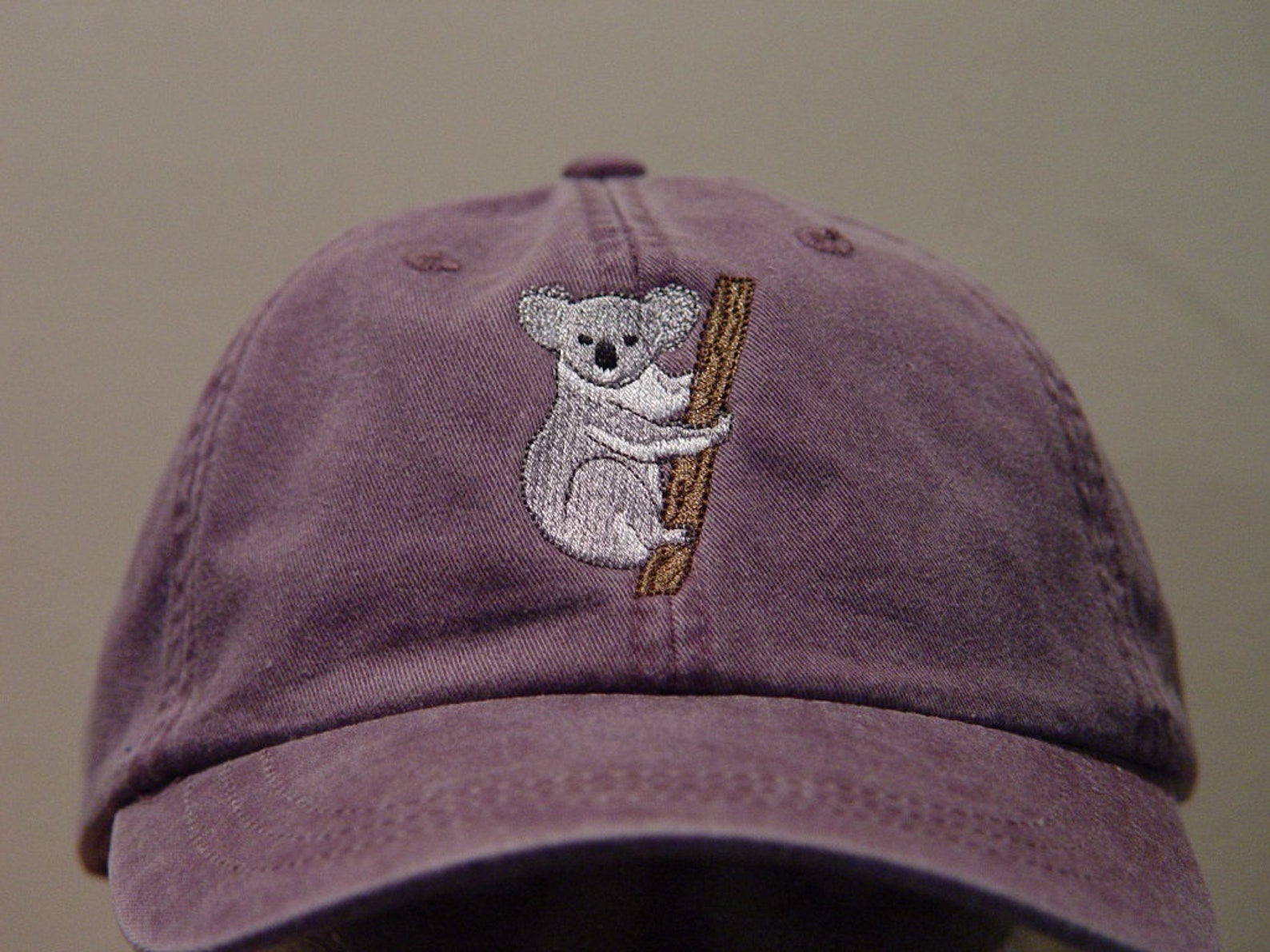 KOALA HAT Embroidered Men Women Mom Dad Wildlife Baseball | Etsy