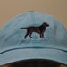 Black Labrador Retriever Dog Hat Embroidered Men Women Mom Dad Cap ...