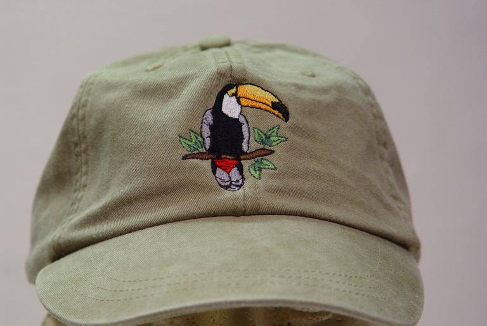 TOCO TOUCAN Bird Hat - Embroidered Men Women Wildlife Baseball Cap ...