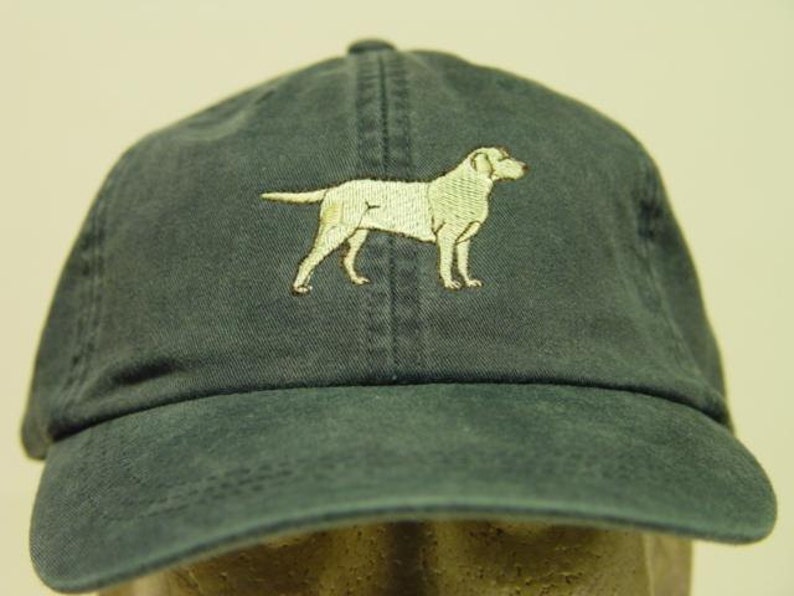 Yellow Labrador Retriever Dog Hat - One Embroidered Men Women Cap Price ...
