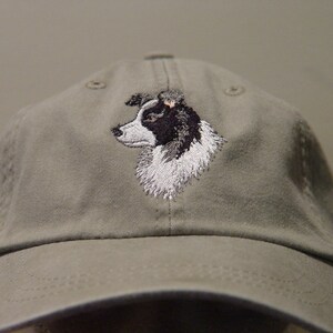 BORDER COLLIE Dog Hat - Embroidered Men Women Canine Baseball Cap ...