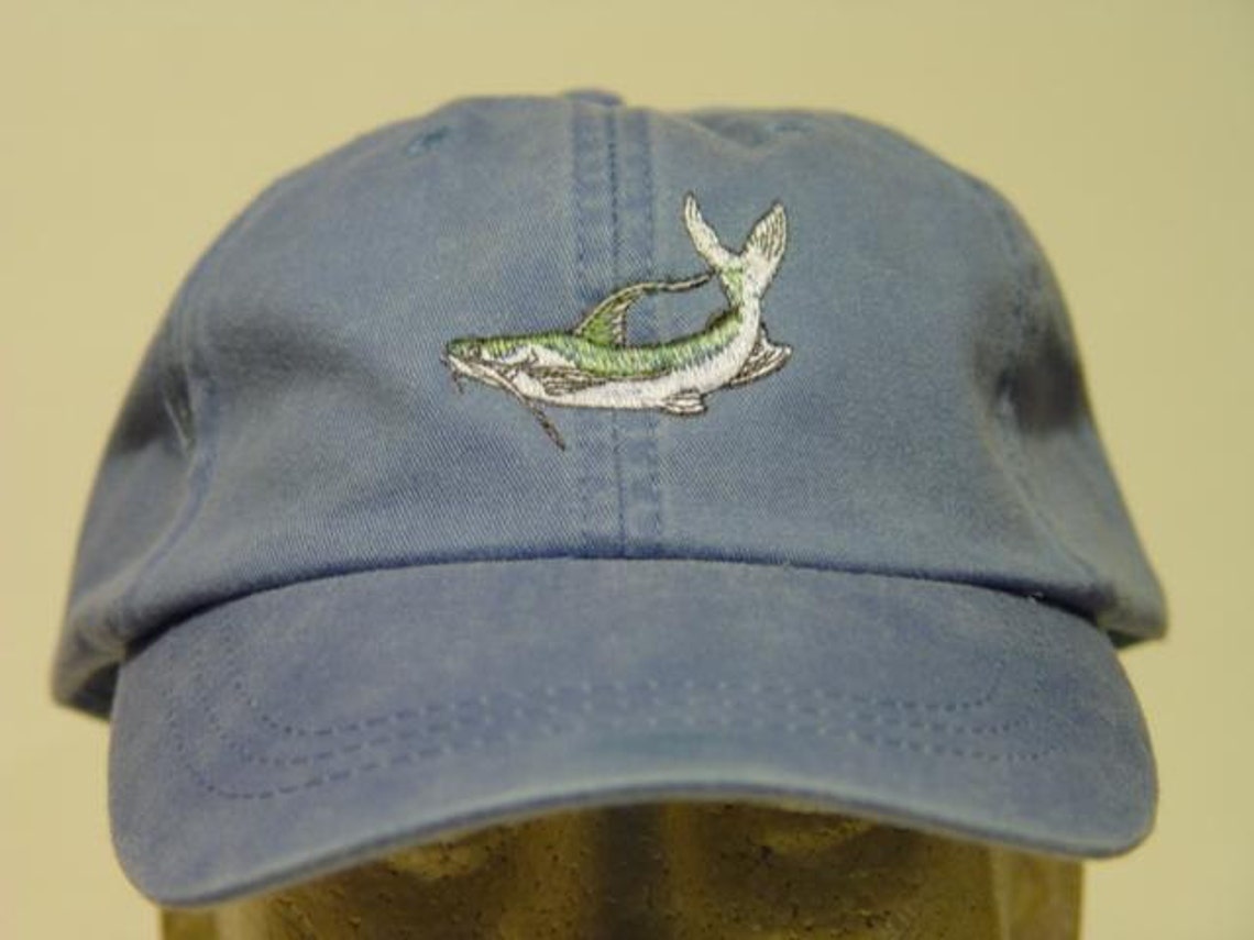 CATFISH HAT One Embroidered Wildlife Fish Men Women Baseball - Etsy