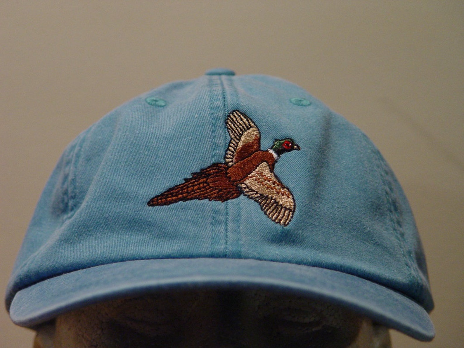 RING NECKED PHEASANT Bird Hat Embroidered Men Women Wildlife | Etsy