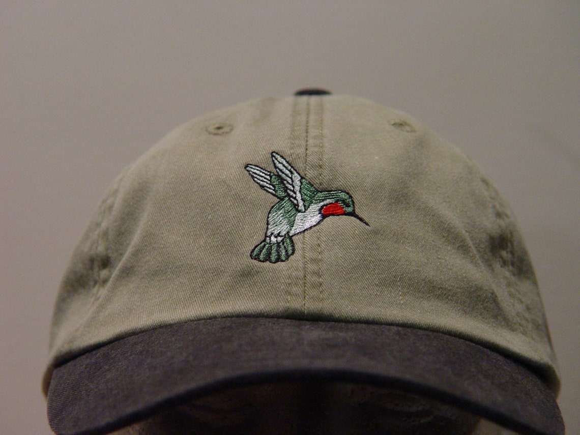 HUMMINGBIRD HAT One Embroidered Bird Women Men Wildlife Gift - Etsy