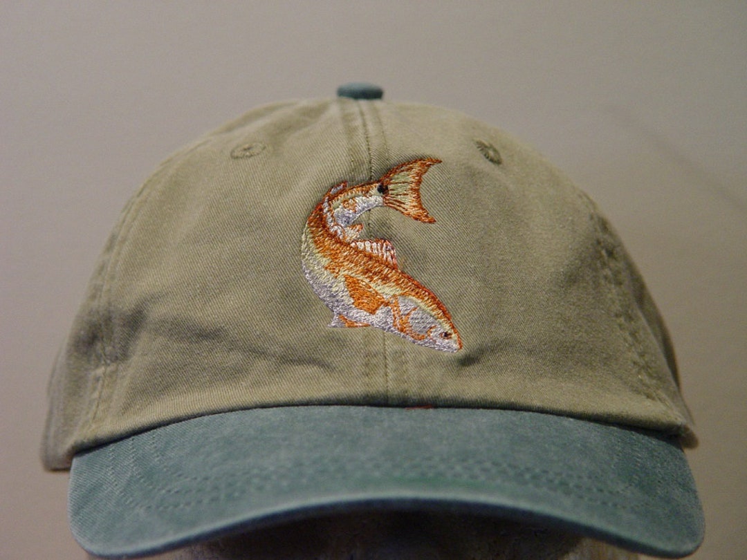 REDFISH Wildlife Hat - One Embroidered Fish Mom Dad Men Women Gift Cap ...