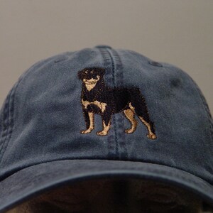 ROTTWEILER DOG HAT - One Embroidered Men Women Baseball Gift Cap ...