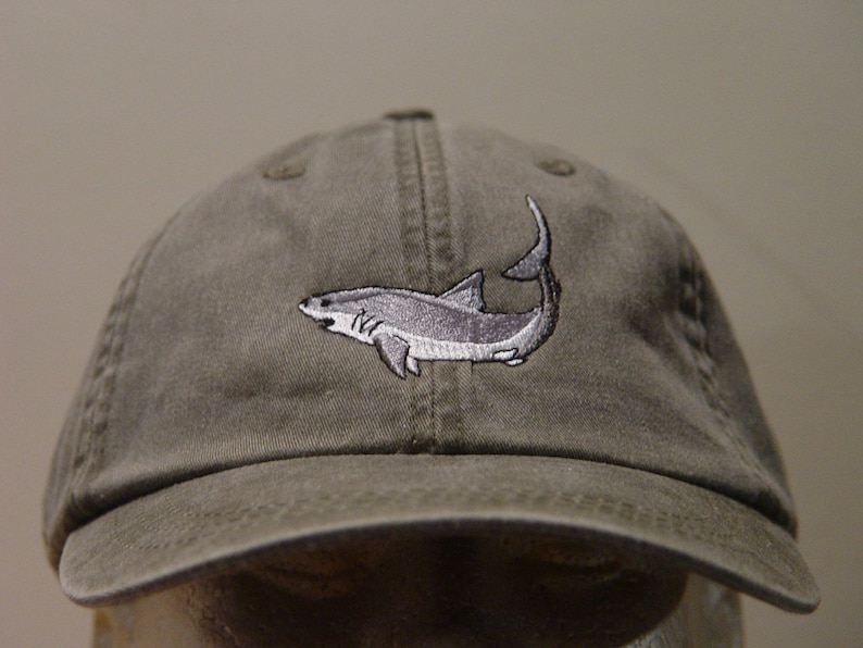 MAKO SHARK Baseball Hat - Embroidered Ocean Wildlife Men Women Cap ...
