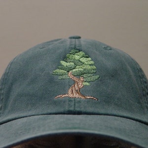BONSAI ORNAMENTAL TREE Hat One Embroidered Men Women Wildlife Cap Price ...