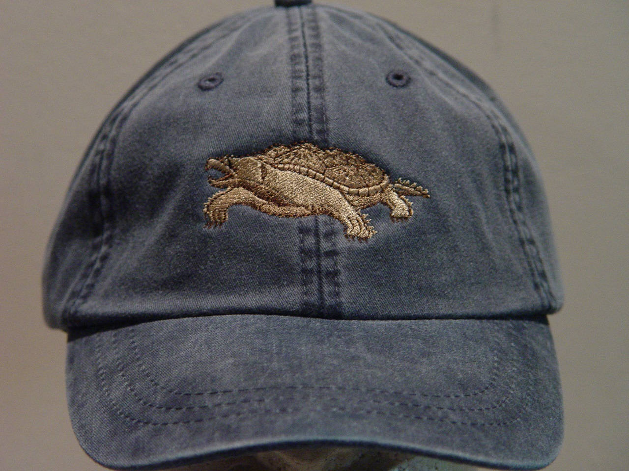 SNAPPING TURTLE HAT - Embroidered Men Women Wildlife Baseball Cap ...