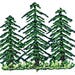 EVERGREEN PINE TREES Cap One Embroidered Men Women Wildlife - Etsy